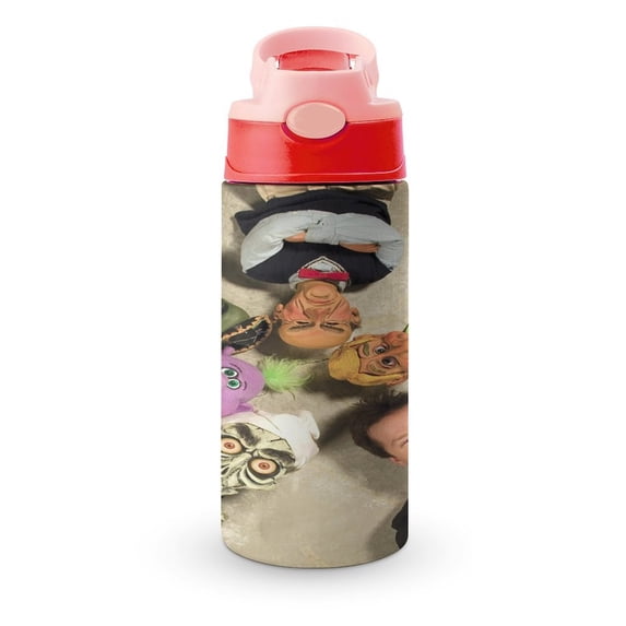 Jeff Retro Dun-haw Water Bottle with Straw Lid Vacuum Insulated ...