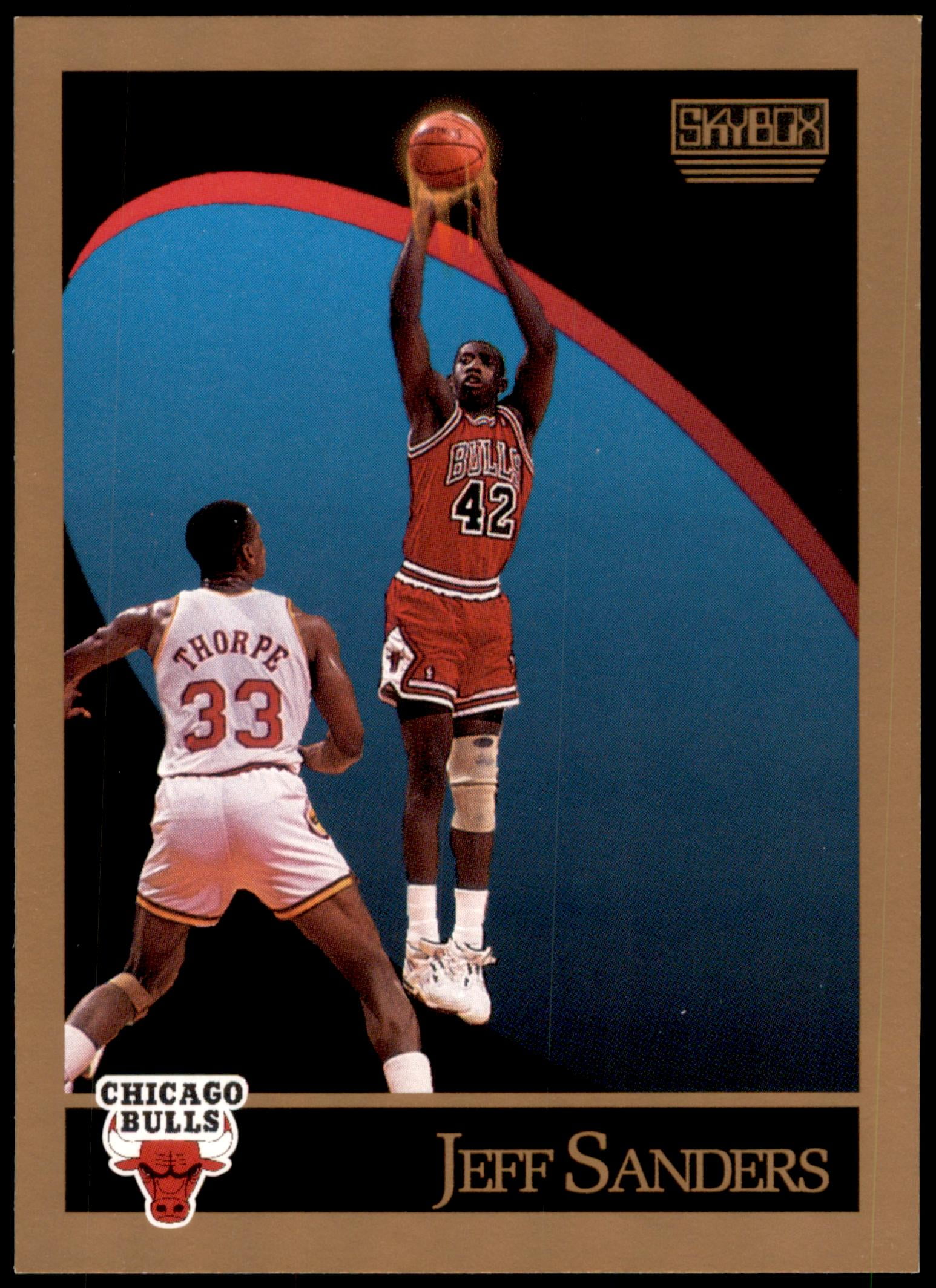 Jeff Sanders #47 1990-91 SkyBox - Walmart.com