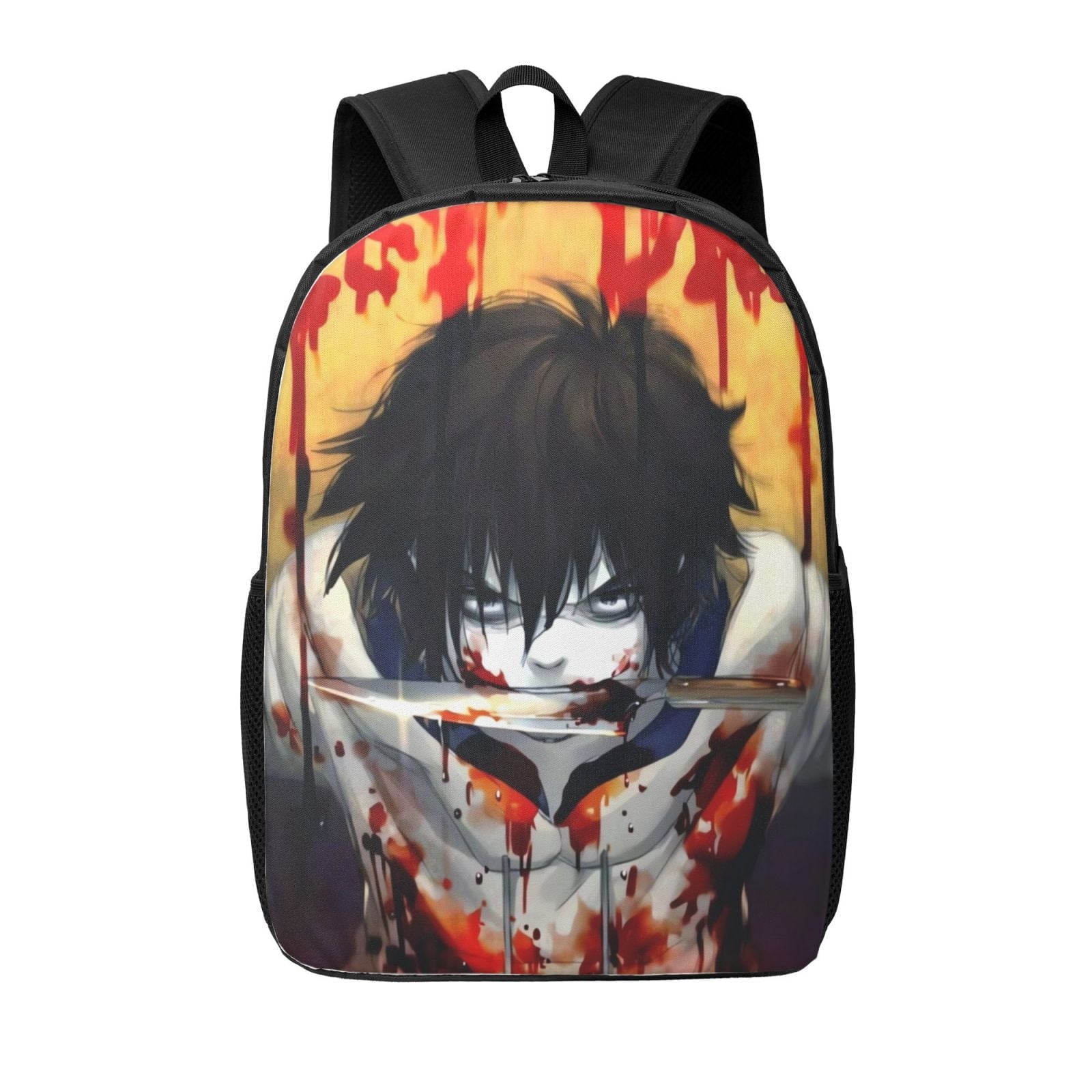Jeff The Killer Creepypasta Backpack 17 Inch Large Capacity Casual ...