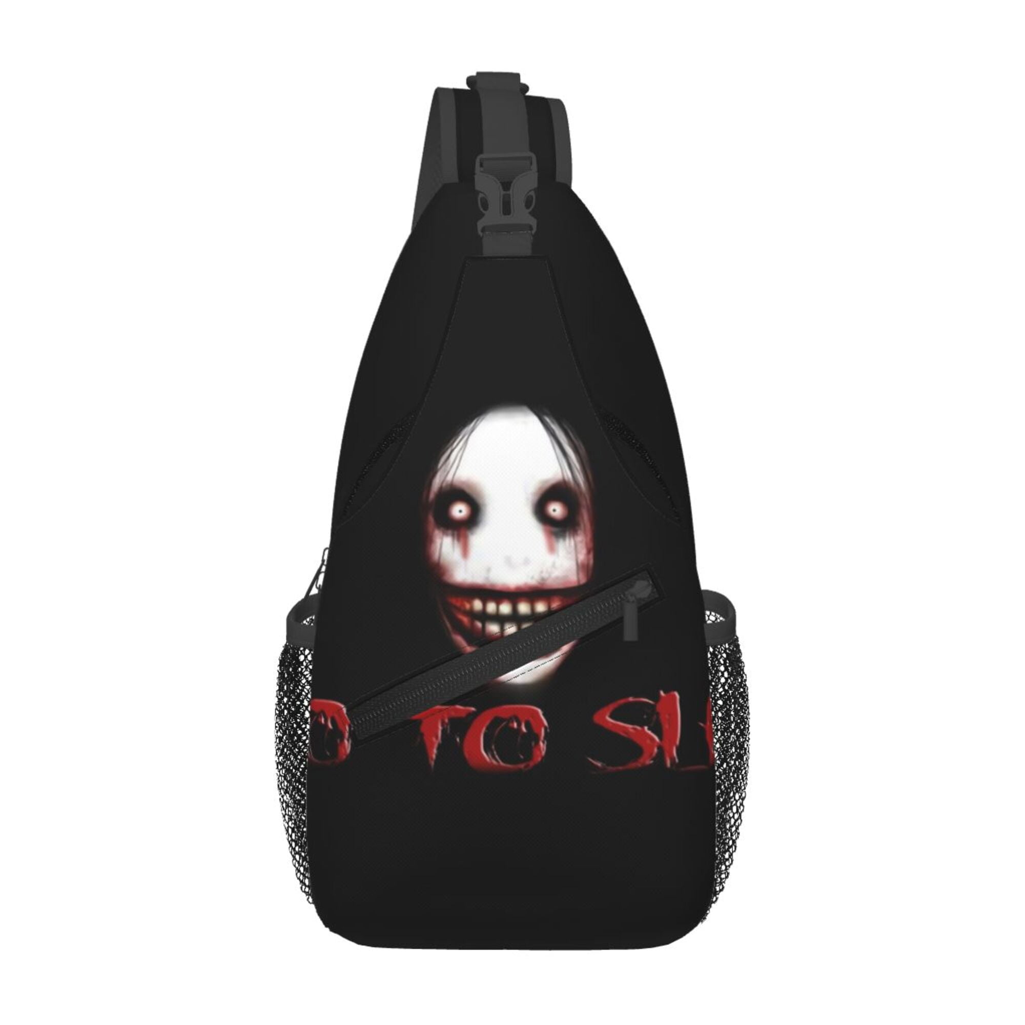 Jeff The Killer Creepypasta Sling Bag Crossbody Sling Backpack Chest ...