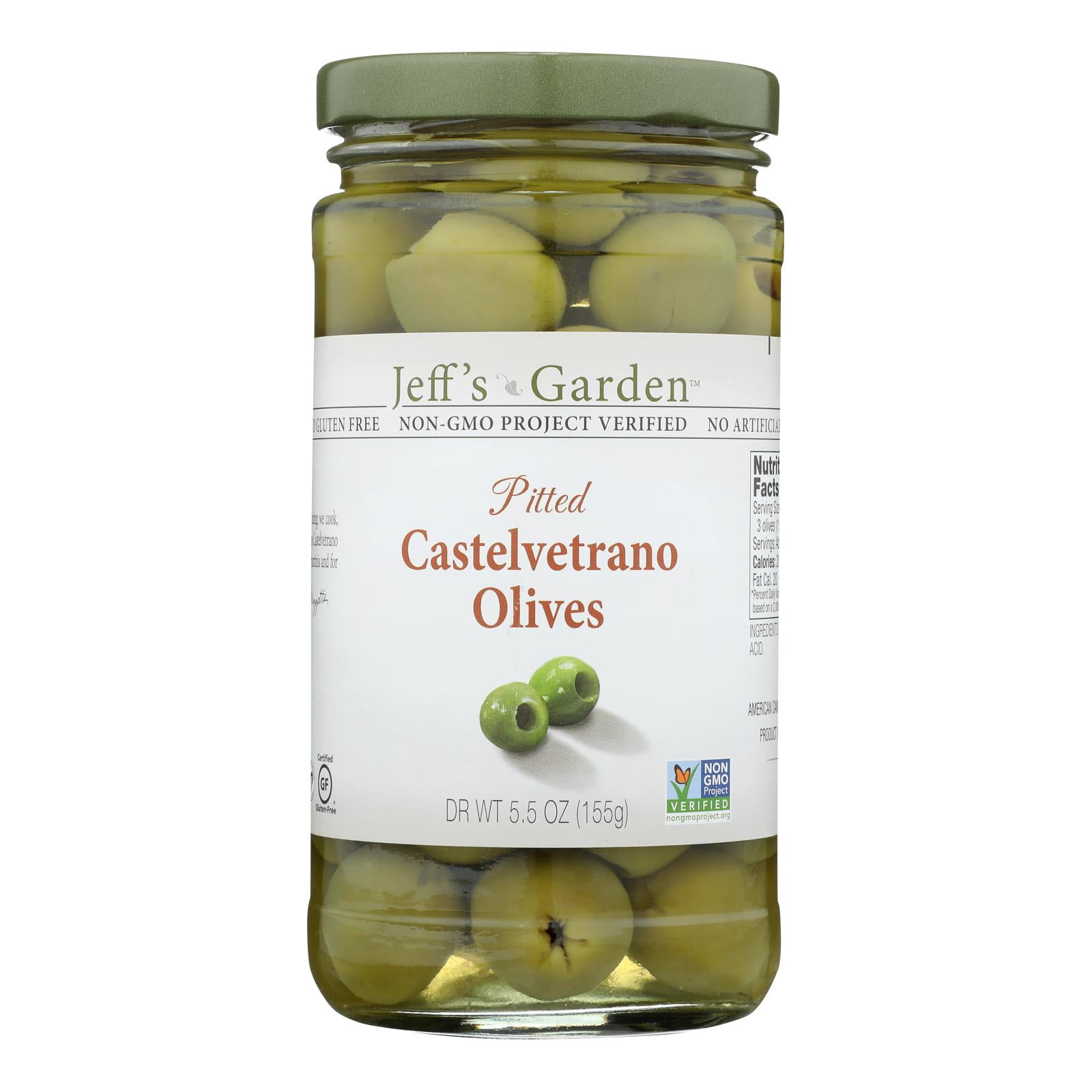 Garden - Castelvetrano Olives - Pitted - Case of 6 - 5.5 oz. - Walmart.com