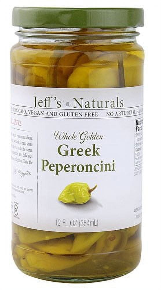Jeff's Natural Greek Pepperoncini, 12 oz - Walmart.com