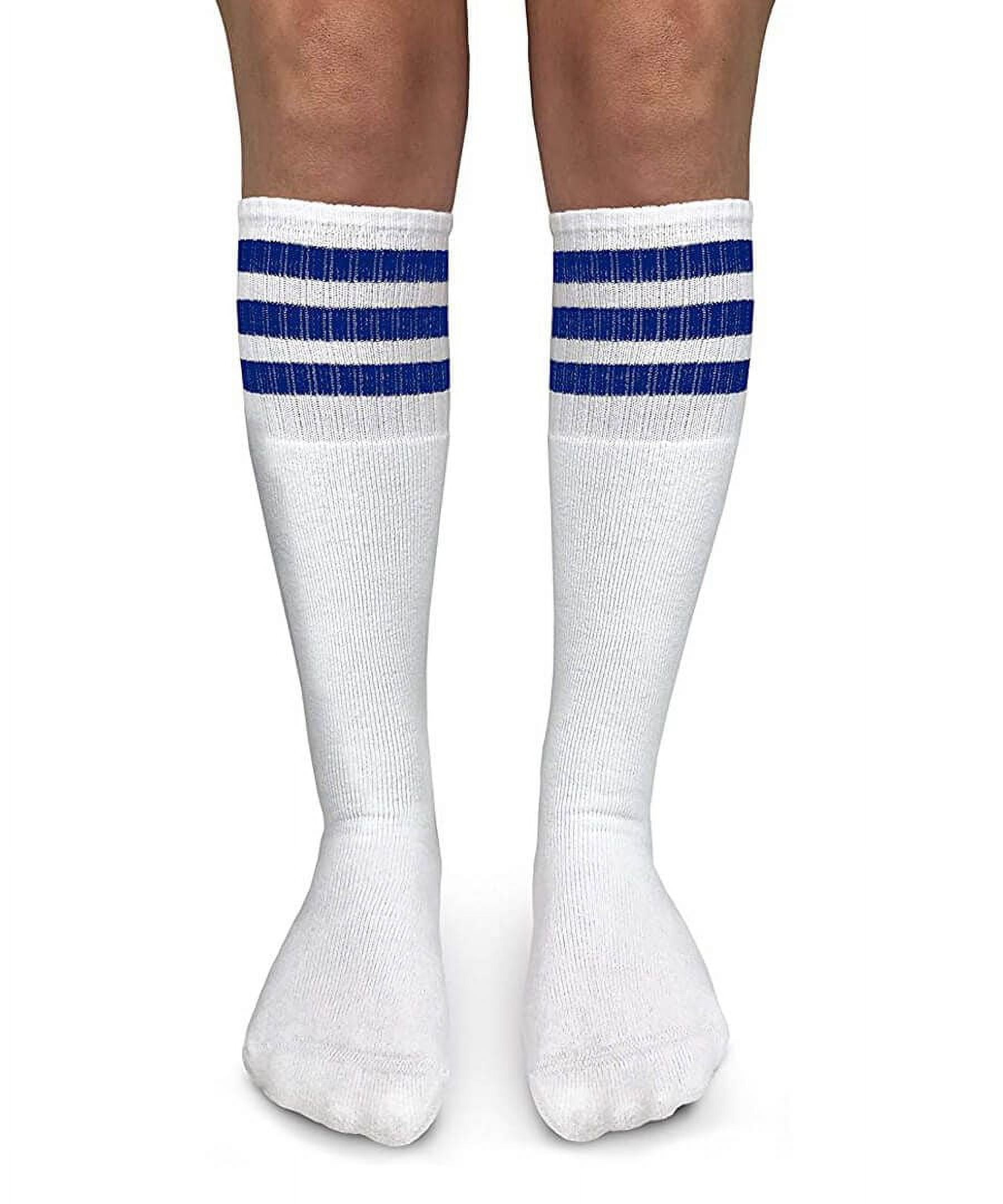Jefferies Socks Boy's Girl's Stripe Vintage Knee High School Soccer ...