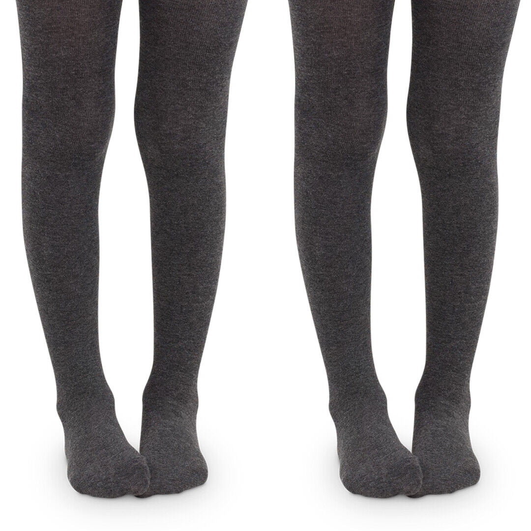 Jefferies Socks Girls Baby Seamless Organic Cotton Smooth Toe Tights 2 ...