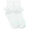 Jefferies Socks Little Dressy Girls' Princess Lace Trim Ruffle TuTu ...