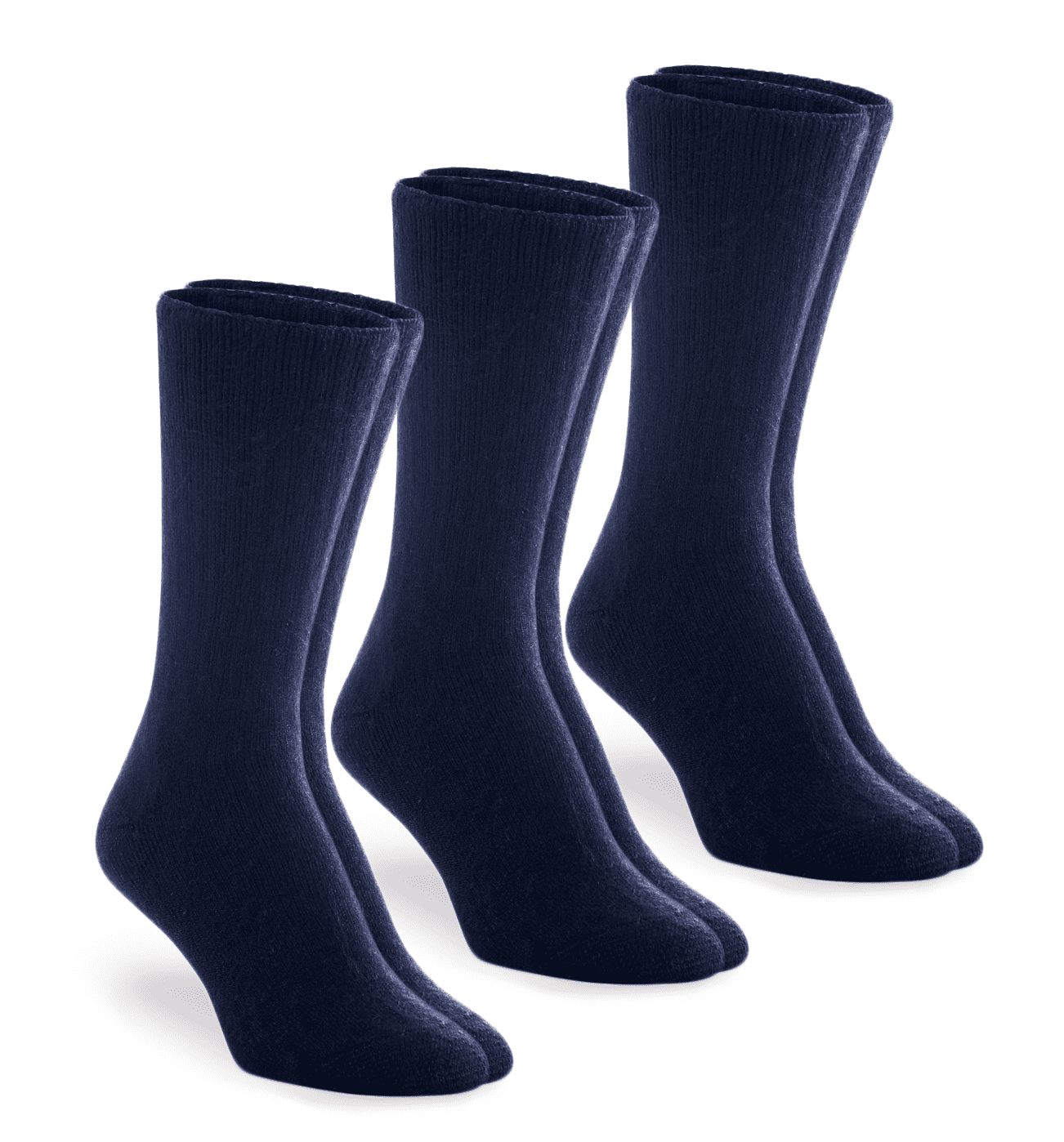 Jefferies Socks Womens Sport Seamless Cushion Ribbed Crew Socks 3 Pairs ...