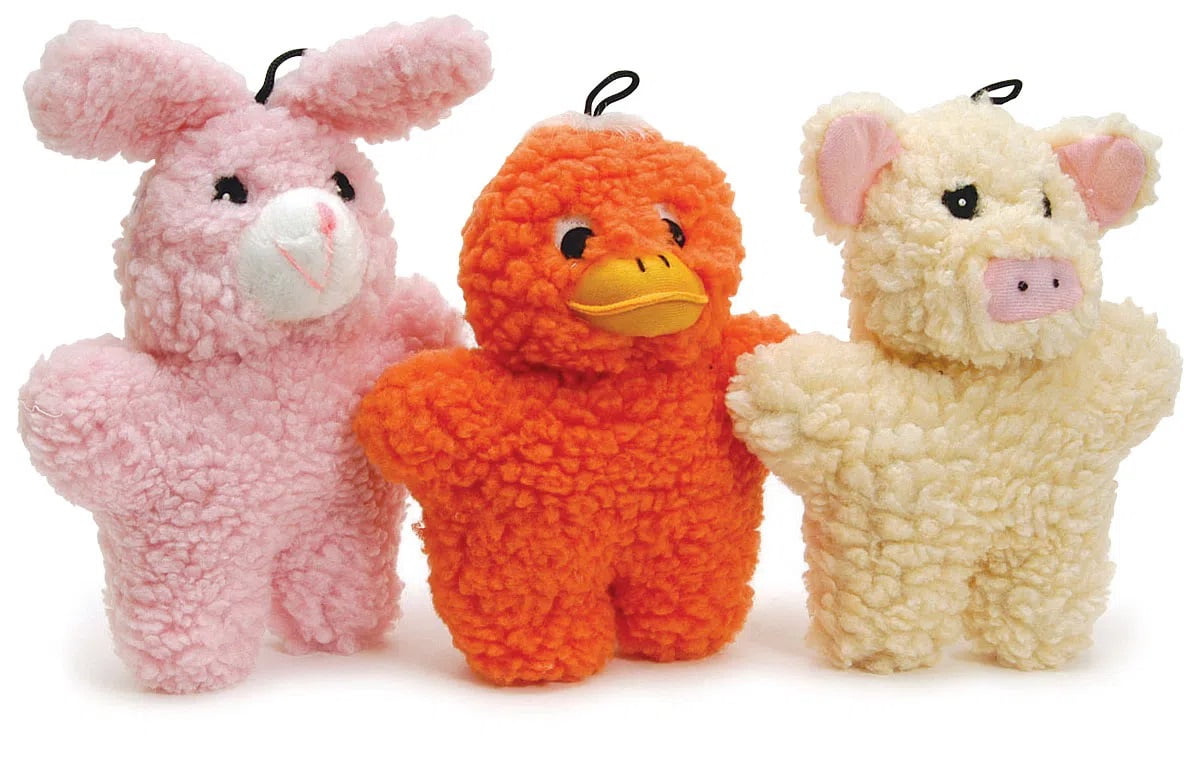 Jeffers Animal Fuzzies Dog Toy | Duck - Walmart.com