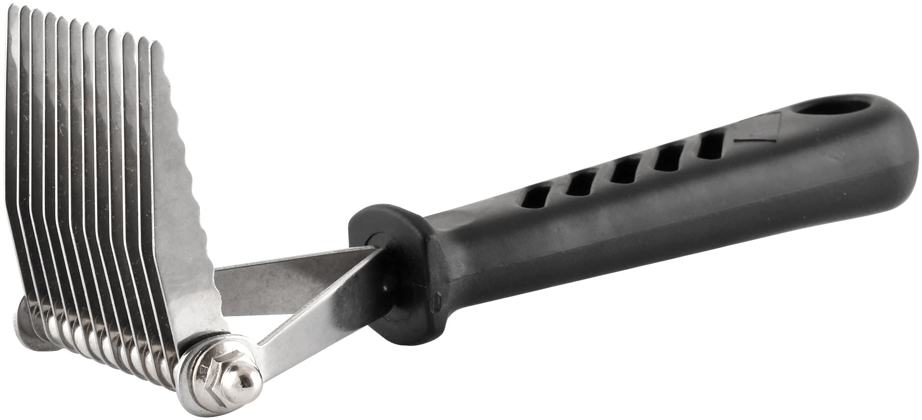 Jeffers Pet Dematting Rake for Dogs & Cats – Serrated Blades for Mats ...