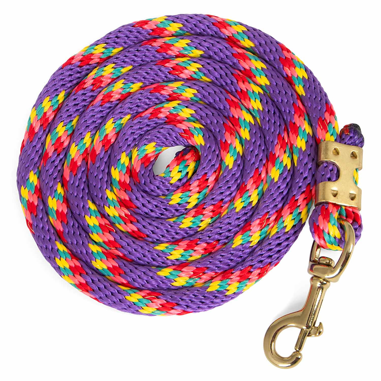 Jeffers Nylon Horse Lead Rope, 8', with Bolt Snap, Color Blooms ...