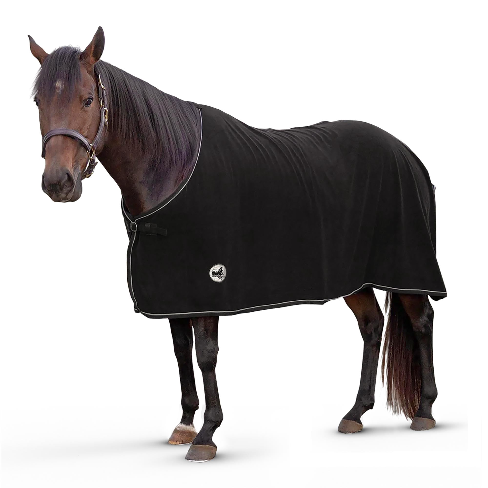 Jeffers Horse Fleece Cooler Blanket - Lightweight, Moisture-Wicking ...
