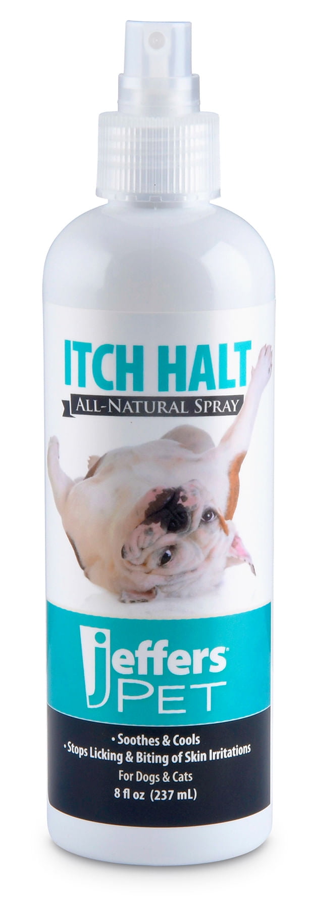 Jeffers Pet Itch Halt All Natural Spray for Dogs & Cats – Gentle, Fast ...