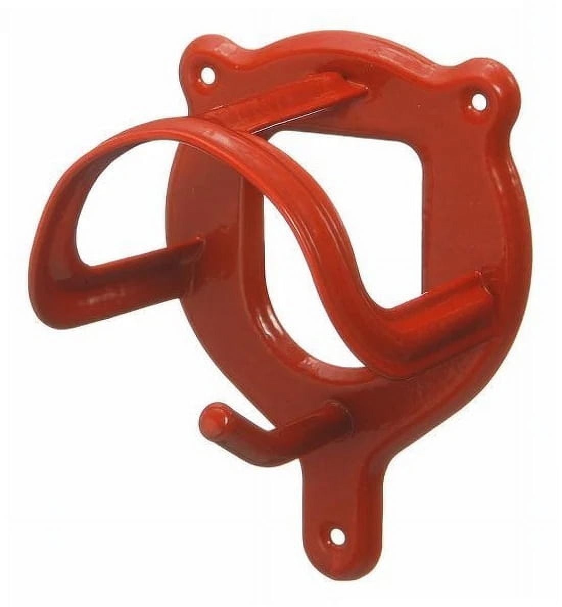 Jeffers Metal Horse Bridle Storage Bracket, Red – PVC Coated Wall ...