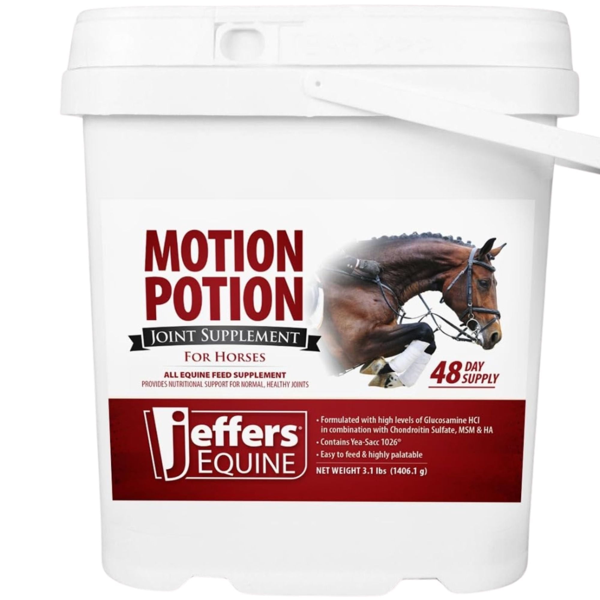 Jeffers Motion Potion Horse Joint Supplement | 3.1 Pounds | 48 Day ...