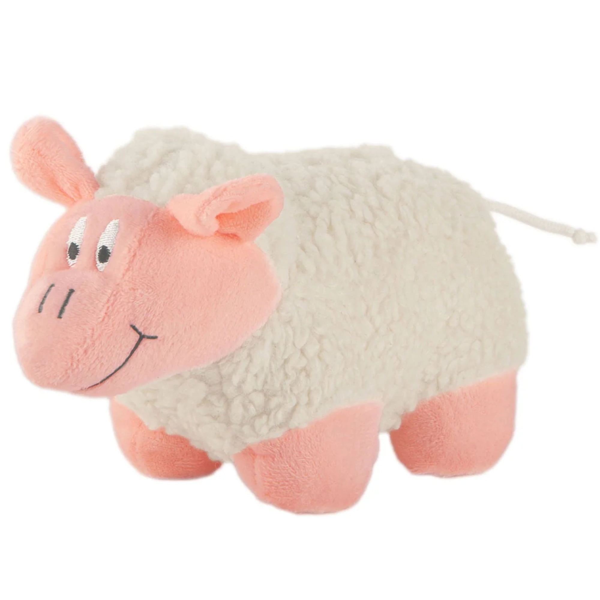 Jeffers Plush Lamb Dog Toy with Squeaker, 5 Inch – Soft White Toy for ...