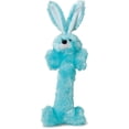 Jeffers Plush Bunny Dog Toy with Squeaker, 14 Inch, Light Blue - Soft ...