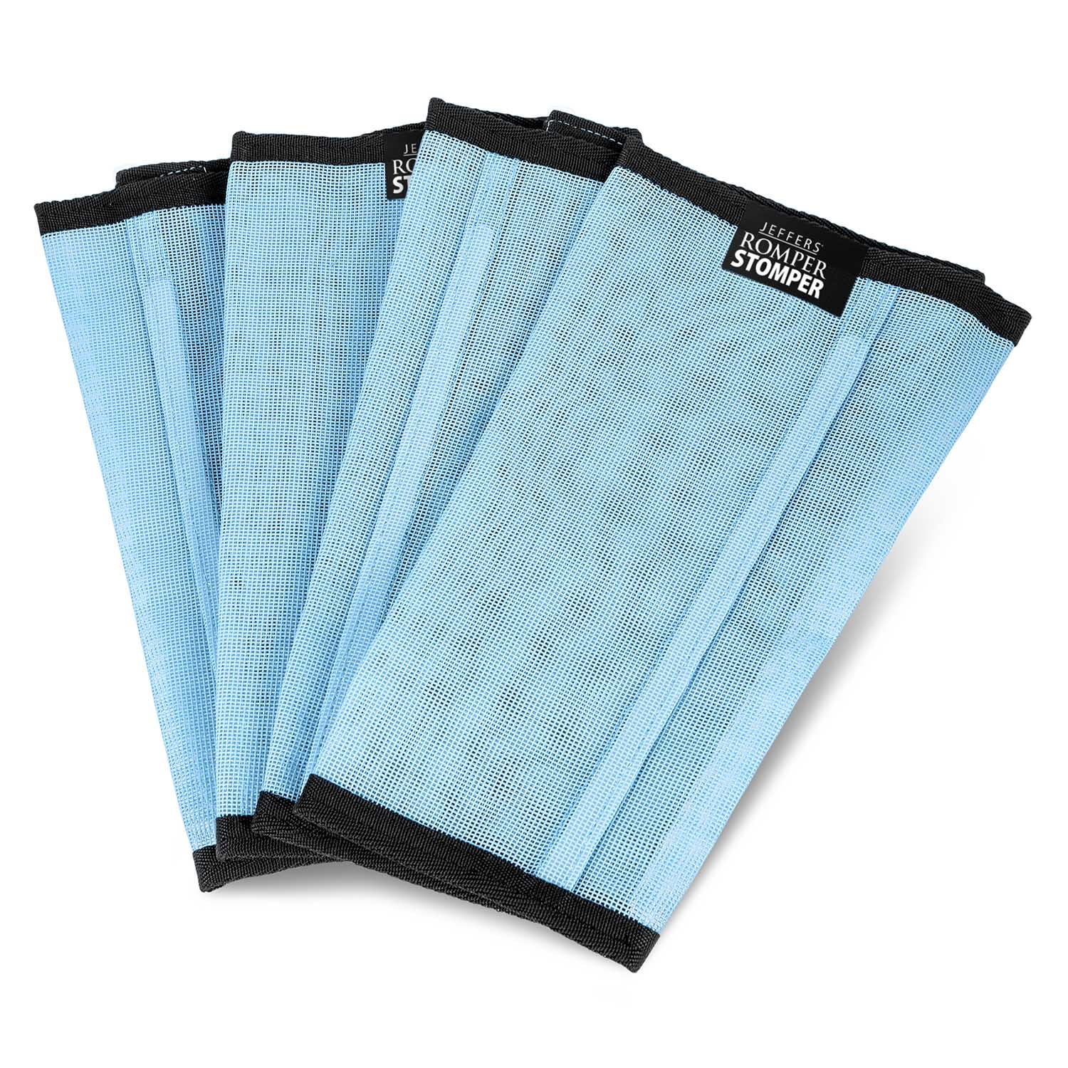 Jeffers Romper Stomper Fly Boots for Horses, 4-Pack, Small, Light Blue ...