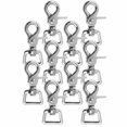 Jeffers Trigger Snap Clip 2.5" with Swivel Square Eye – Nickel Plated ...