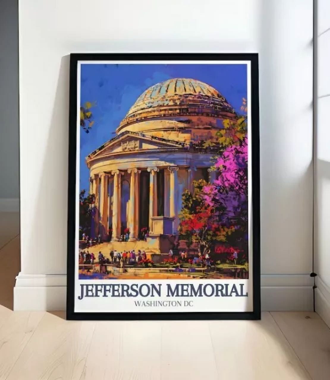 Jefferson Memorial Posters - The Neoclassical Dome NO FRAMED POSTER ...