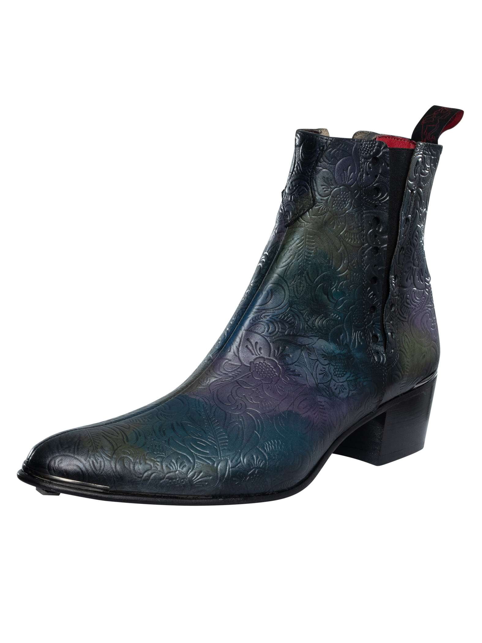 Jeffery West Leather Chelsea Boots, Multicoloured - Walmart.com