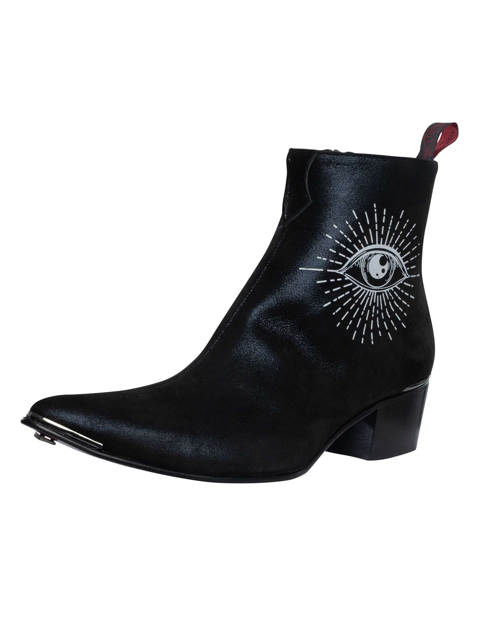 Jeffery West Starry Chelsea Boots, Blue - Walmart.com