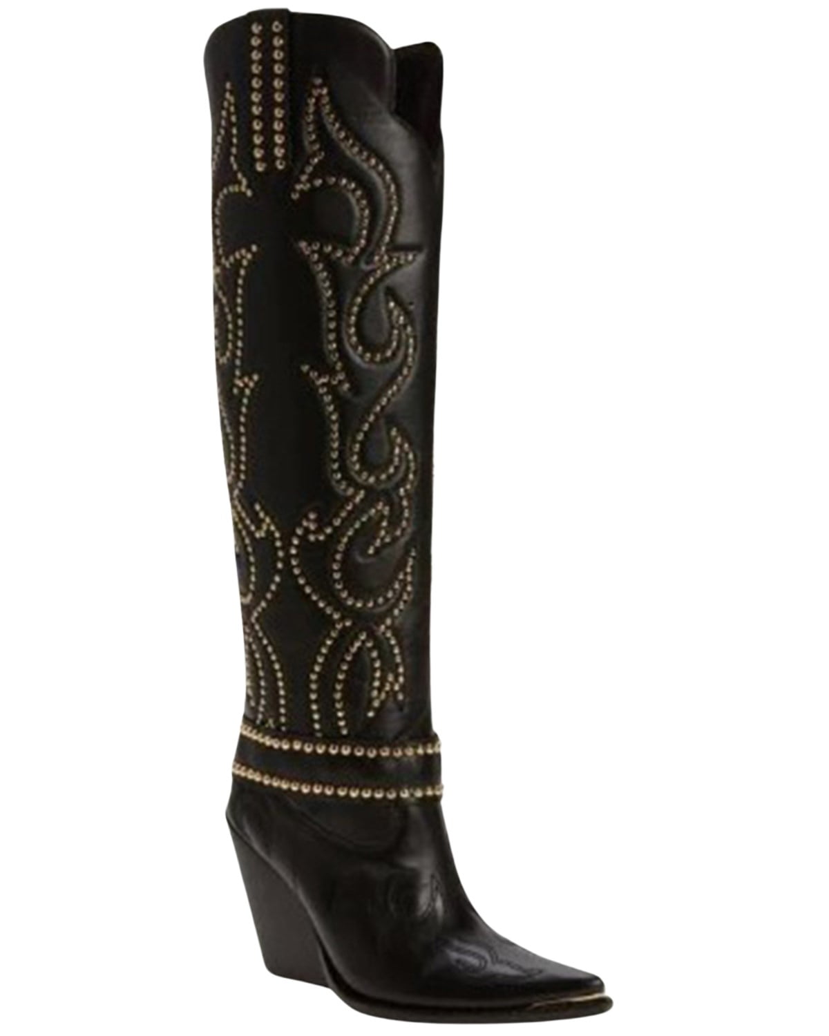 Jeffrey Campbell Women's Amigo Tall Western Boot Snip Toe - JC-569-28-1 ...