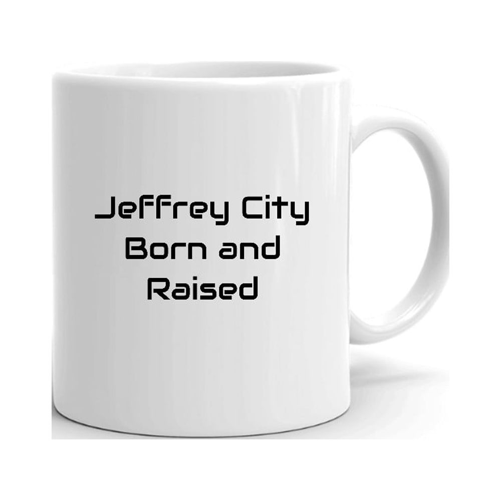 Jeffrey City Born And Raised Ceramic Dishwasher And Microwave Safe Mug ...