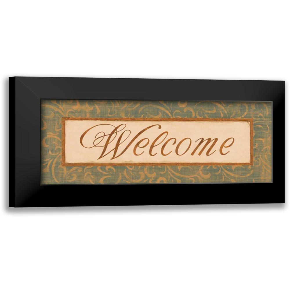 Jeffrey, Jillian 24x12 Black Modern Framed Museum Art Print Titled ...