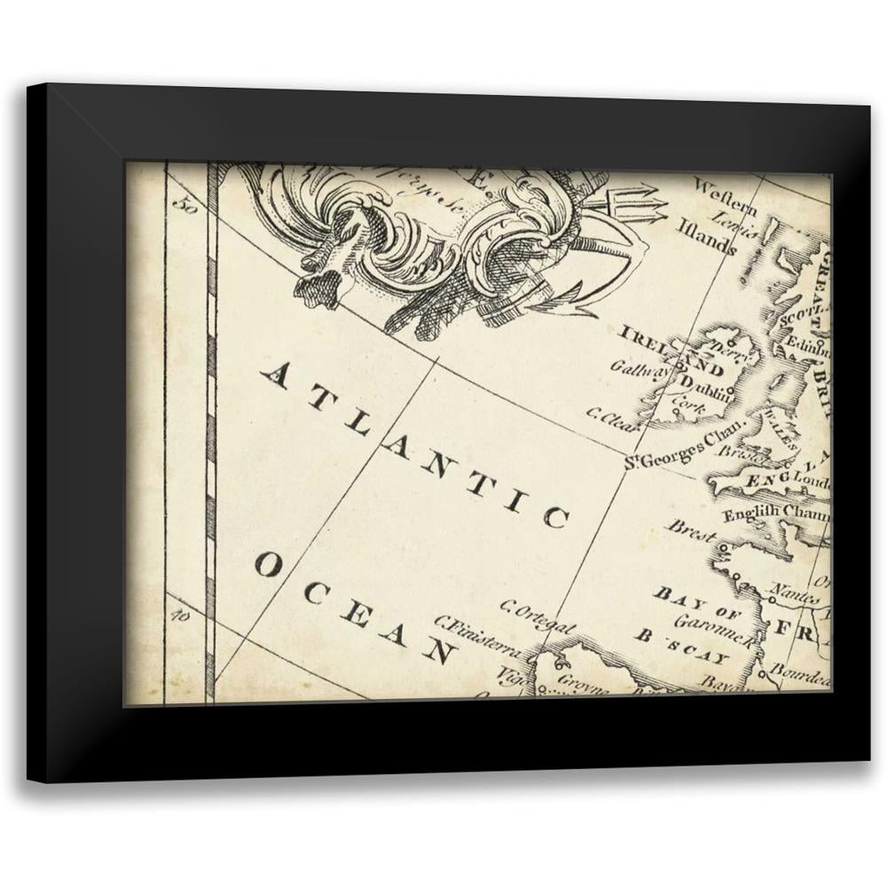 Jeffreys, T. 18x15 Black Modern Framed Museum Art Print Titled - Map of ...