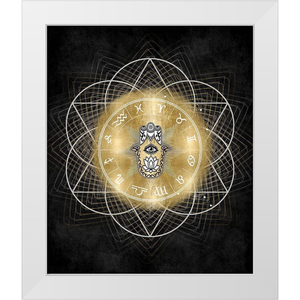 Jeffries, Oliver 15x17 White Modern Wood Framed Museum Art Print Titled ...