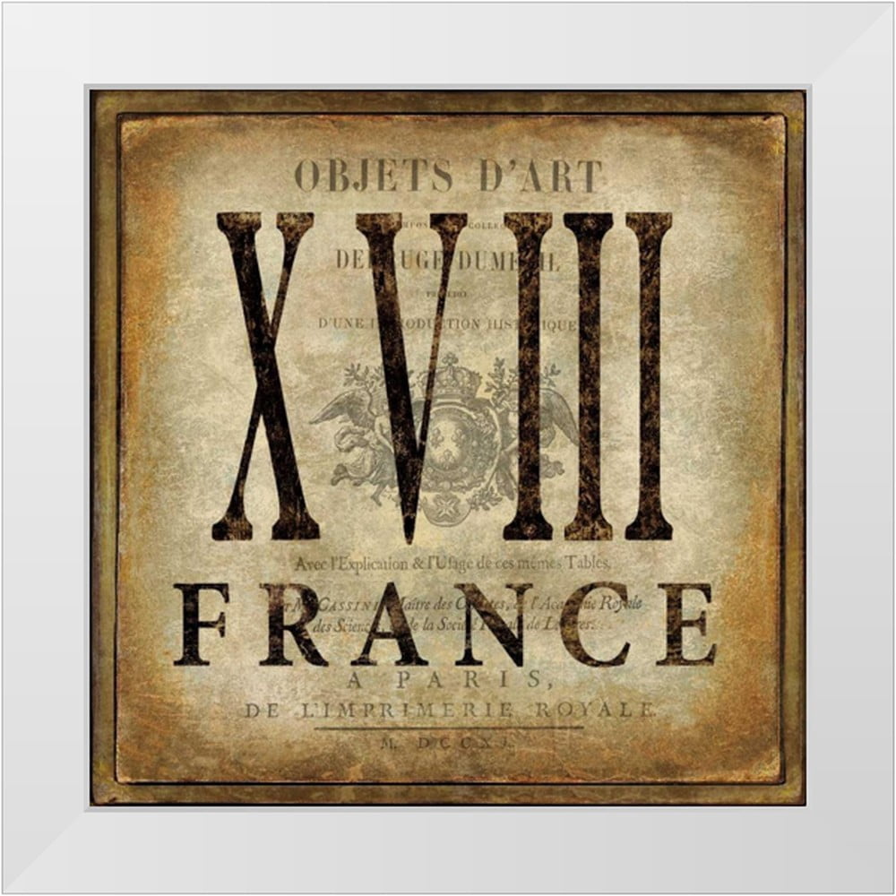 Jeffries, Oliver 20x20 White Modern Wood Framed Museum Art Print Titled ...