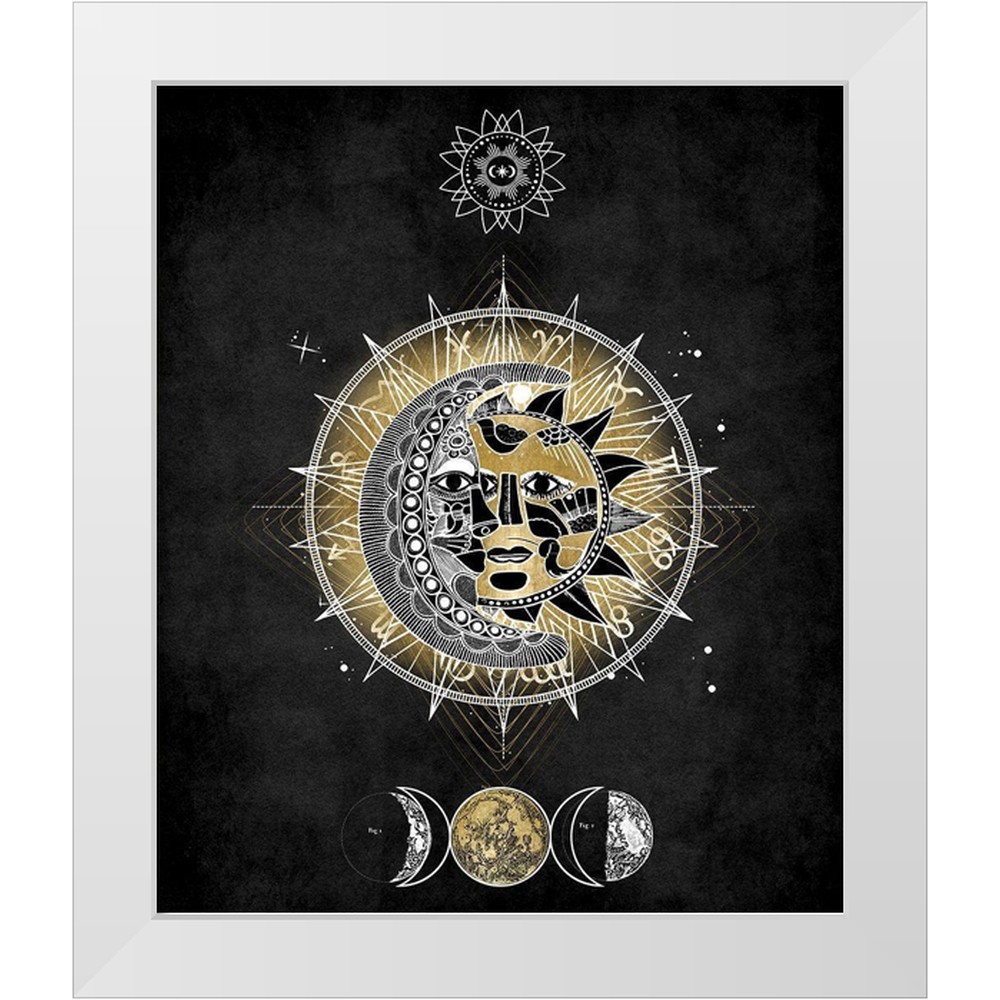 Jeffries, Oliver 20x23 White Modern Wood Framed Museum Art Print Titled ...