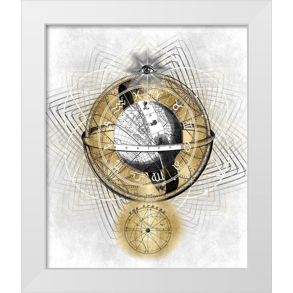 Jeffries, Oliver 26x31 White Modern Wood Framed Museum Art Print Titled ...