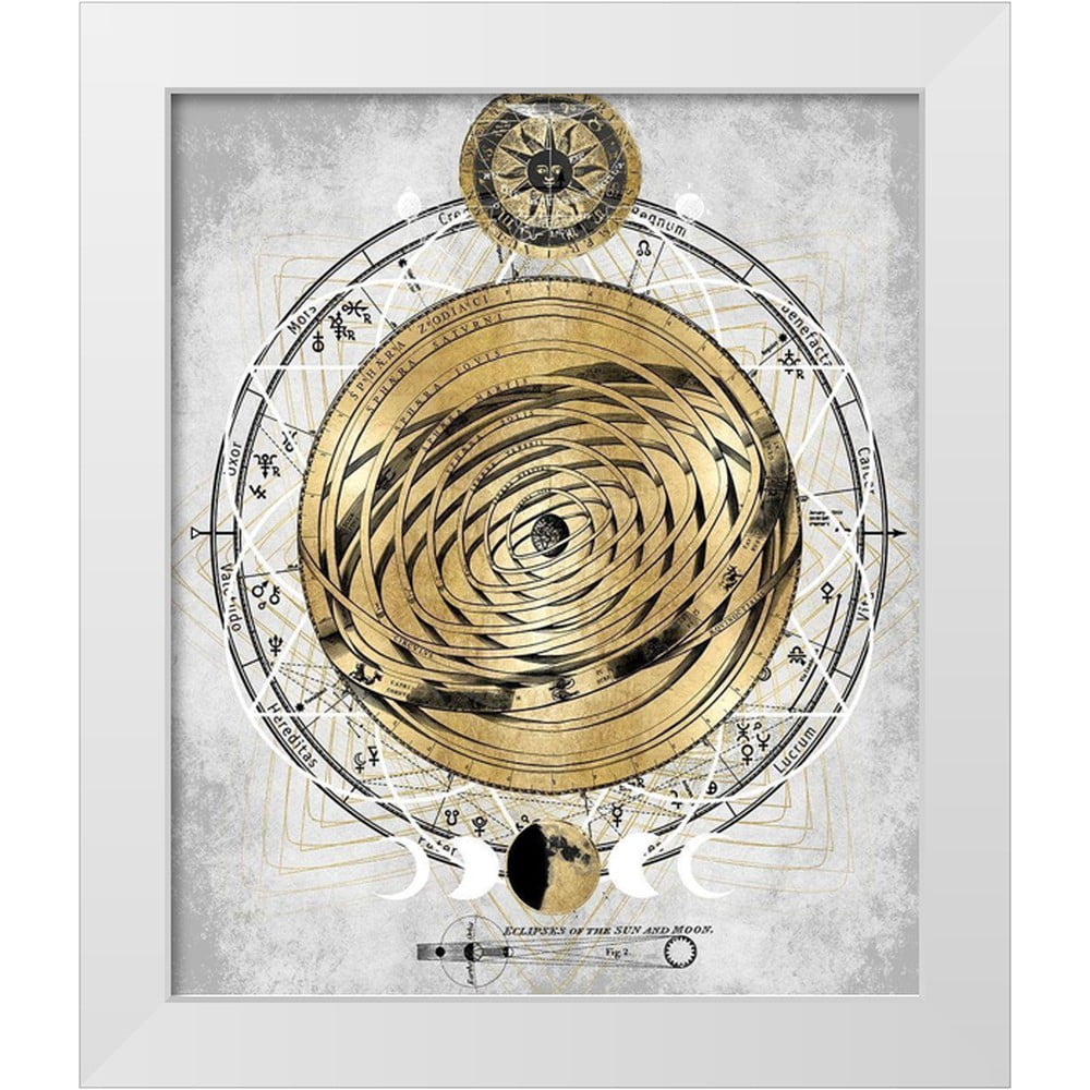 Jeffries, Oliver 26x31 White Modern Wood Framed Museum Art Print Titled ...