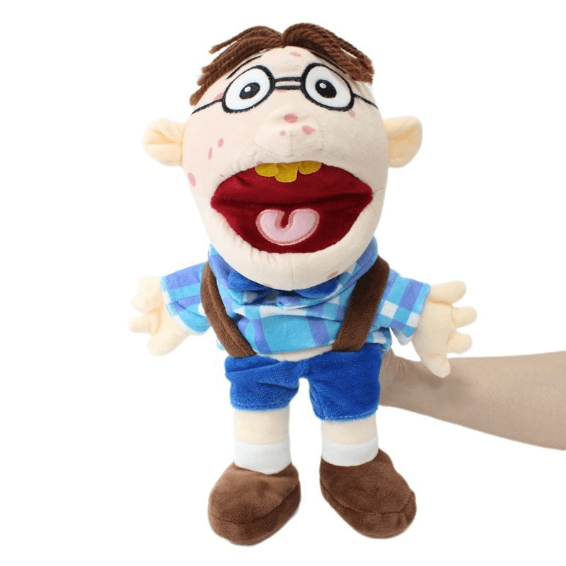 Jeffy Cody Hand Puppet Plush Toy Funny Puppets with Working Mouth ...