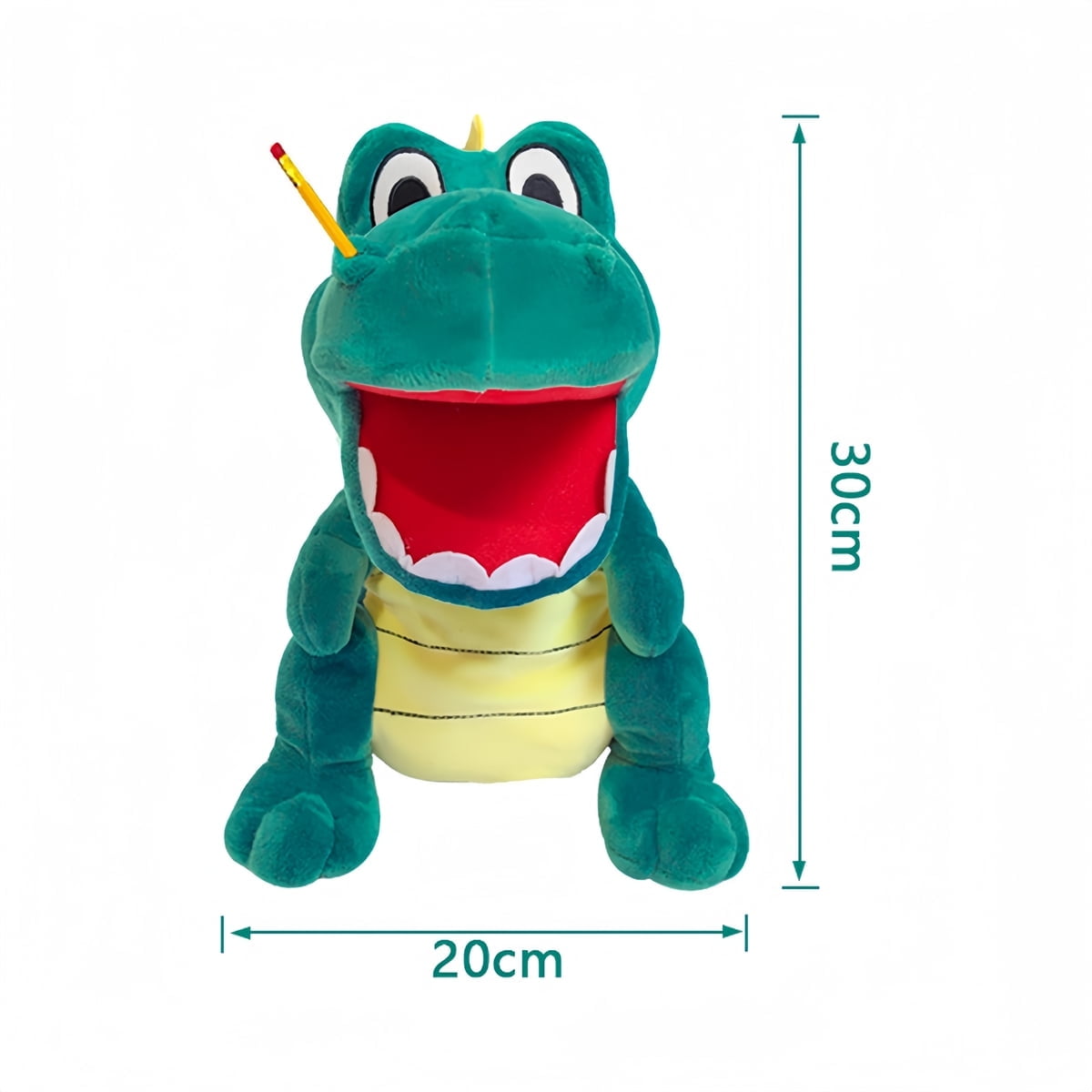 Jeffy Dinosaur Puppet Soft Plush Toy Hand Puppet, 16 " Jeffy Dinosaur ...