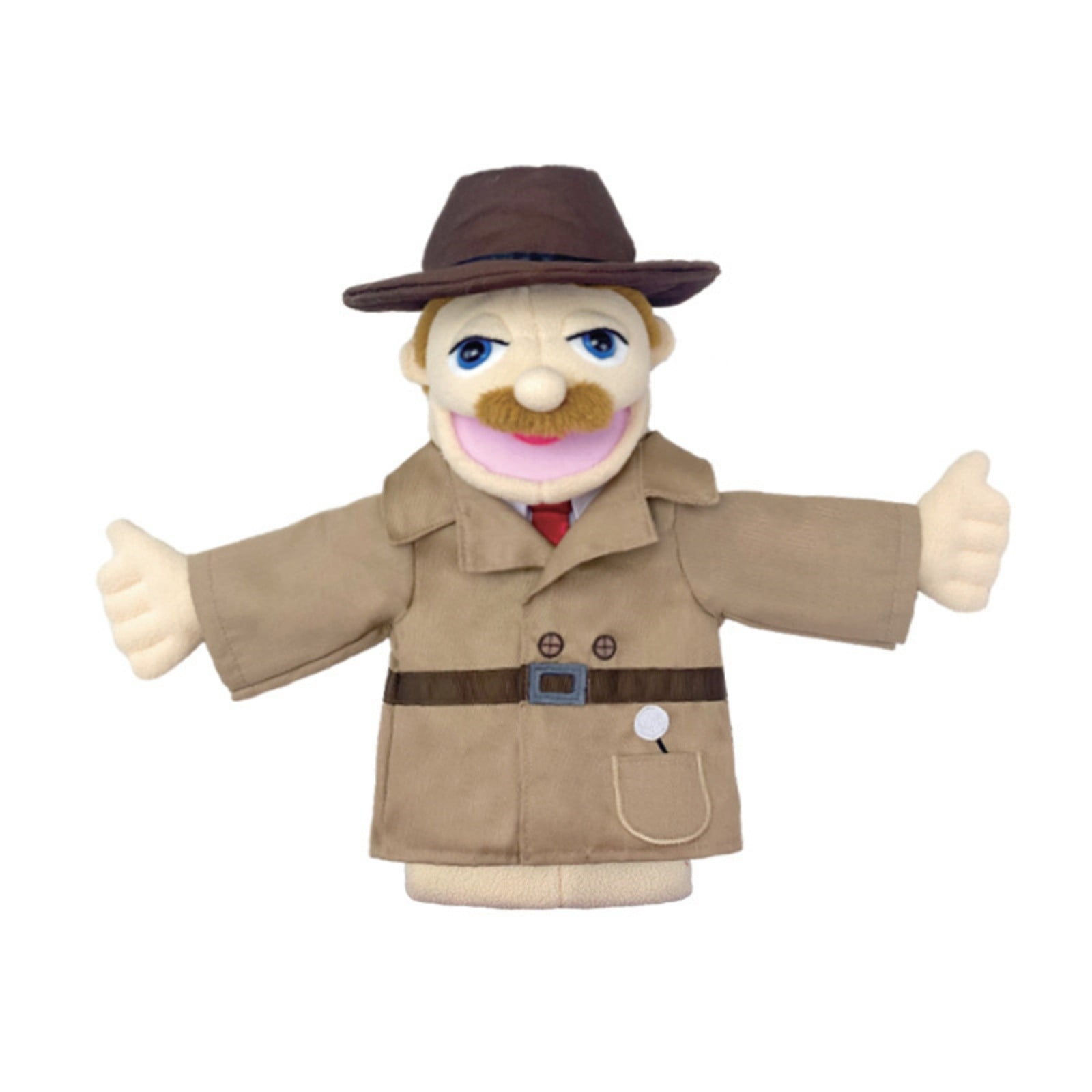 Jeffy Dolls Puppet , Detective,14 inch Hand Puppet Plush Role Play Toys ...
