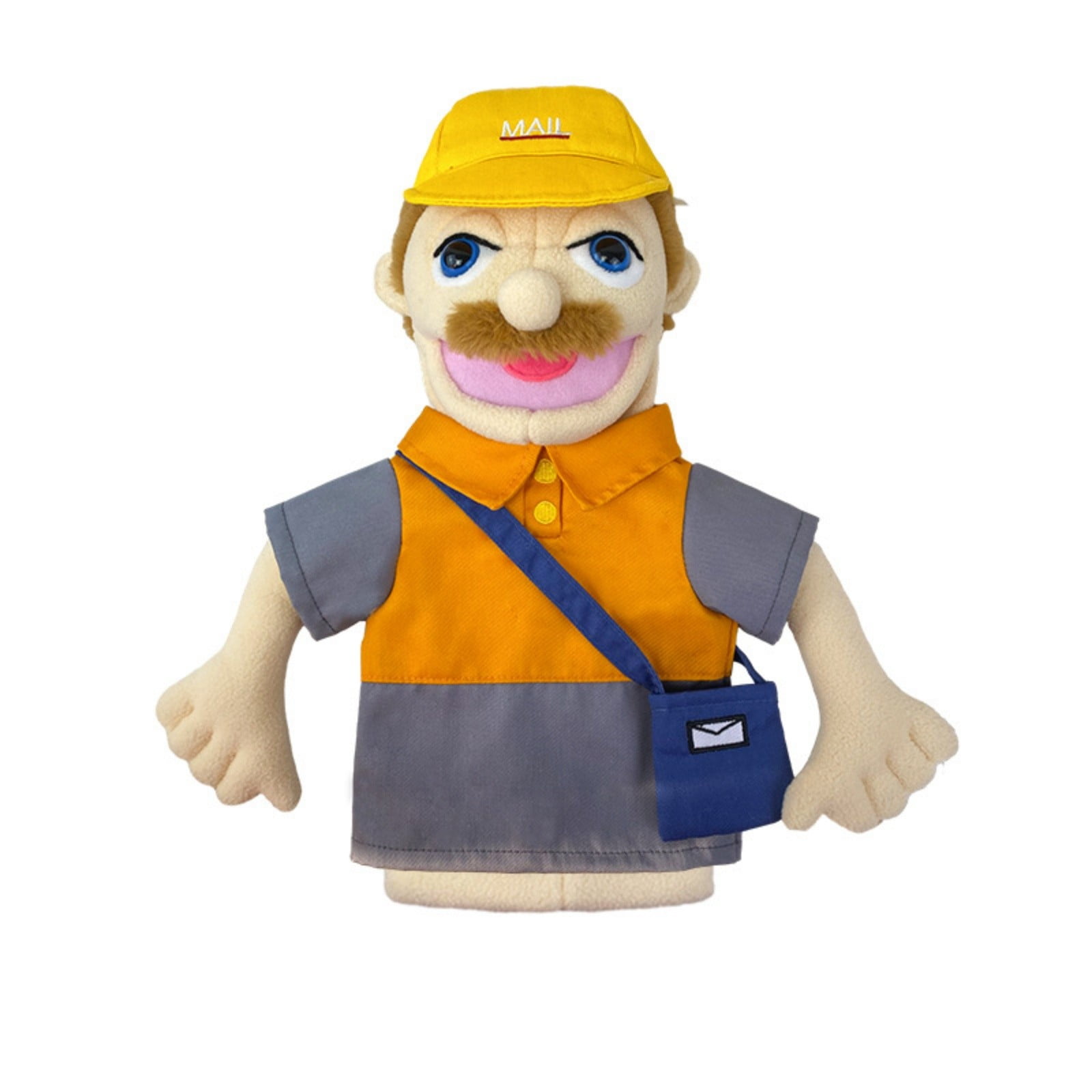 Jeffy Dolls Puppet , Postman,14 inch Hand Puppet Plush Role Play Toys ...