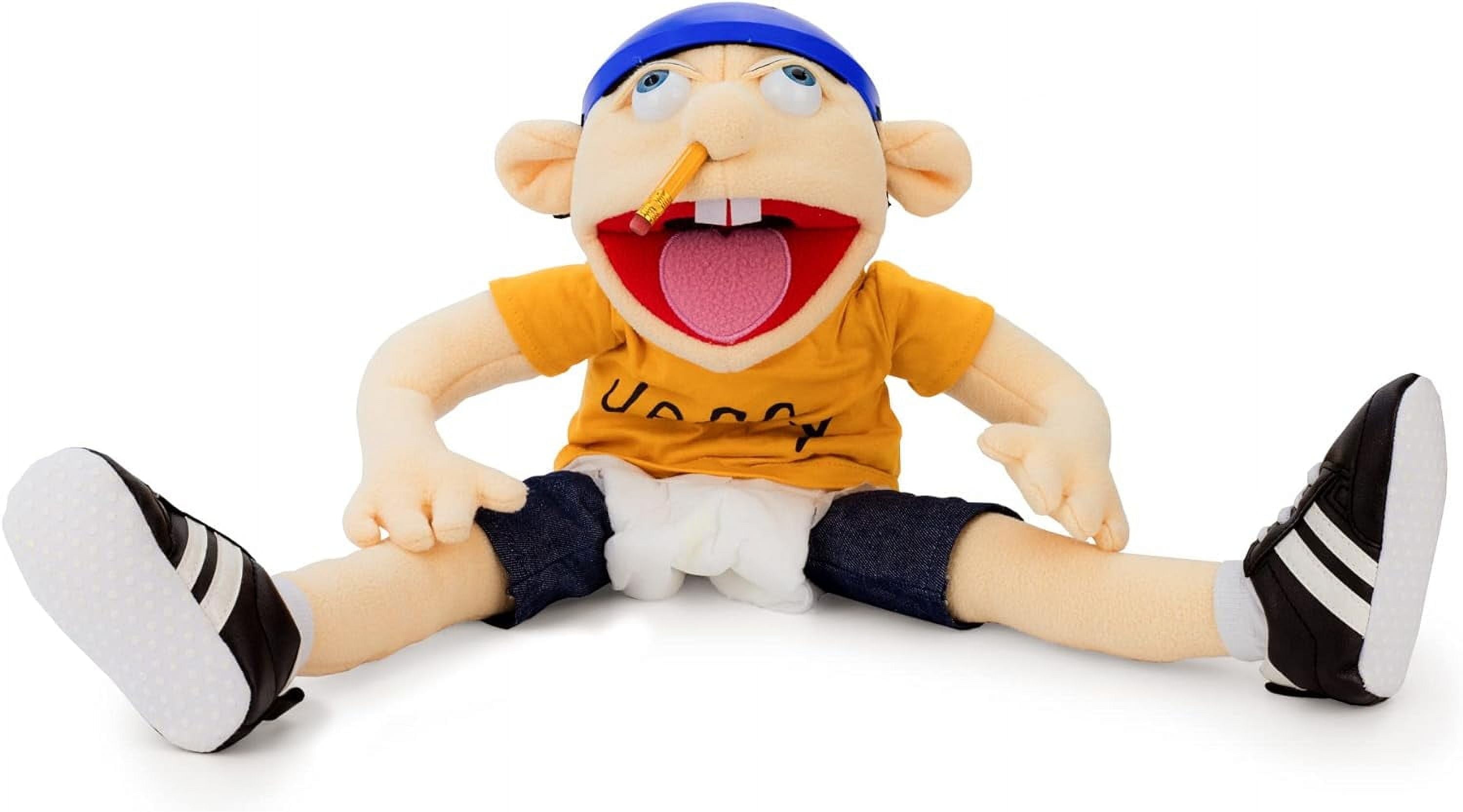 Jeffy Hand-Held Performers Jeffy Puppet Soft Plush Toy Hand Puppet ...