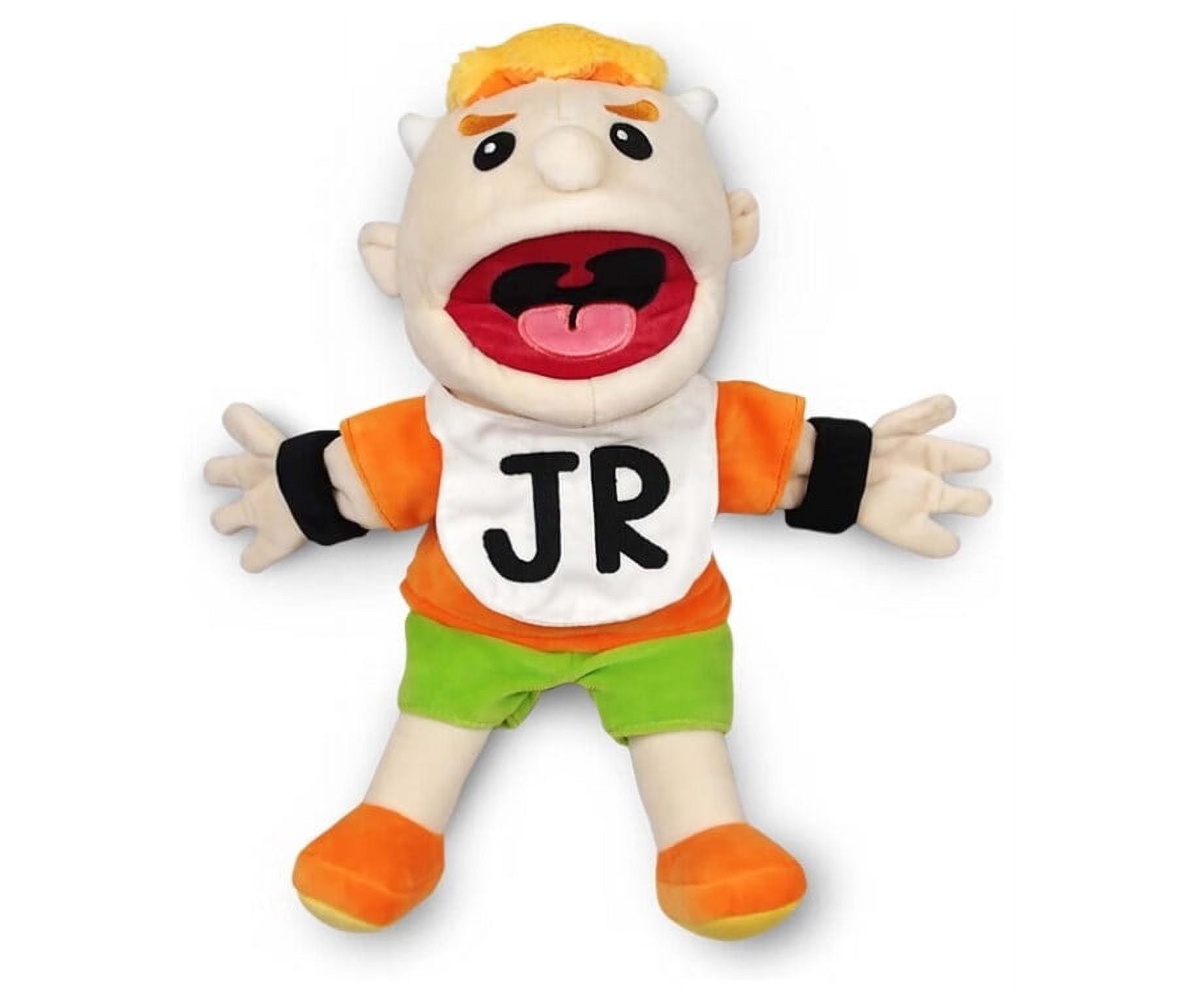 Jeffy Hand Puppet Cartoon Plush Toy Stuffed Doll Soft Figurine Kids ...