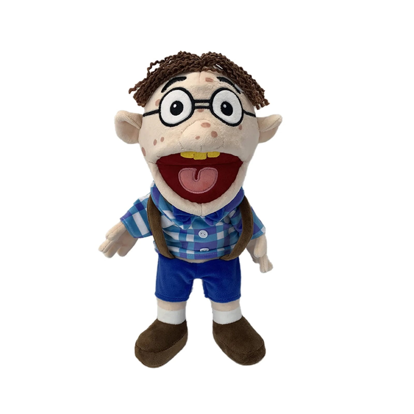 Jeffy Hand Puppet Feebee Rapper Zombie Plush Doll Toy Talk Show Muppet ...