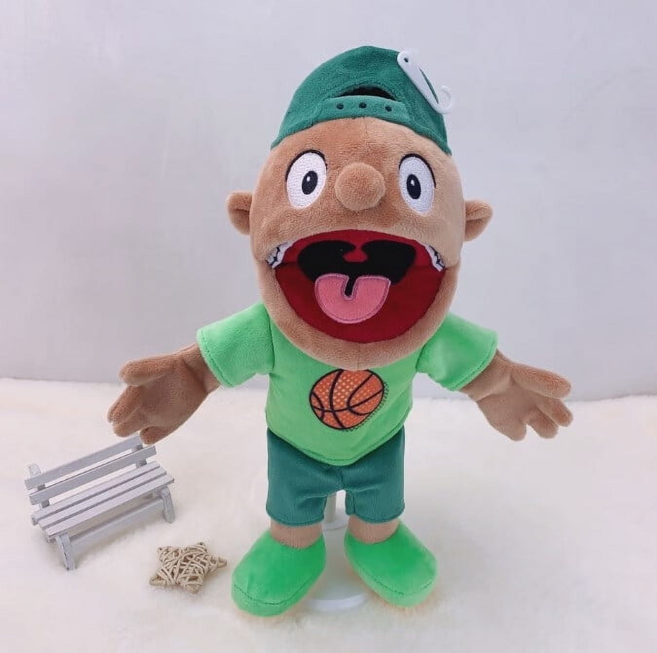 Jeffy Hand Puppet Jeffy Hand Puppet Plush Children Soft Doll Talk Show ...