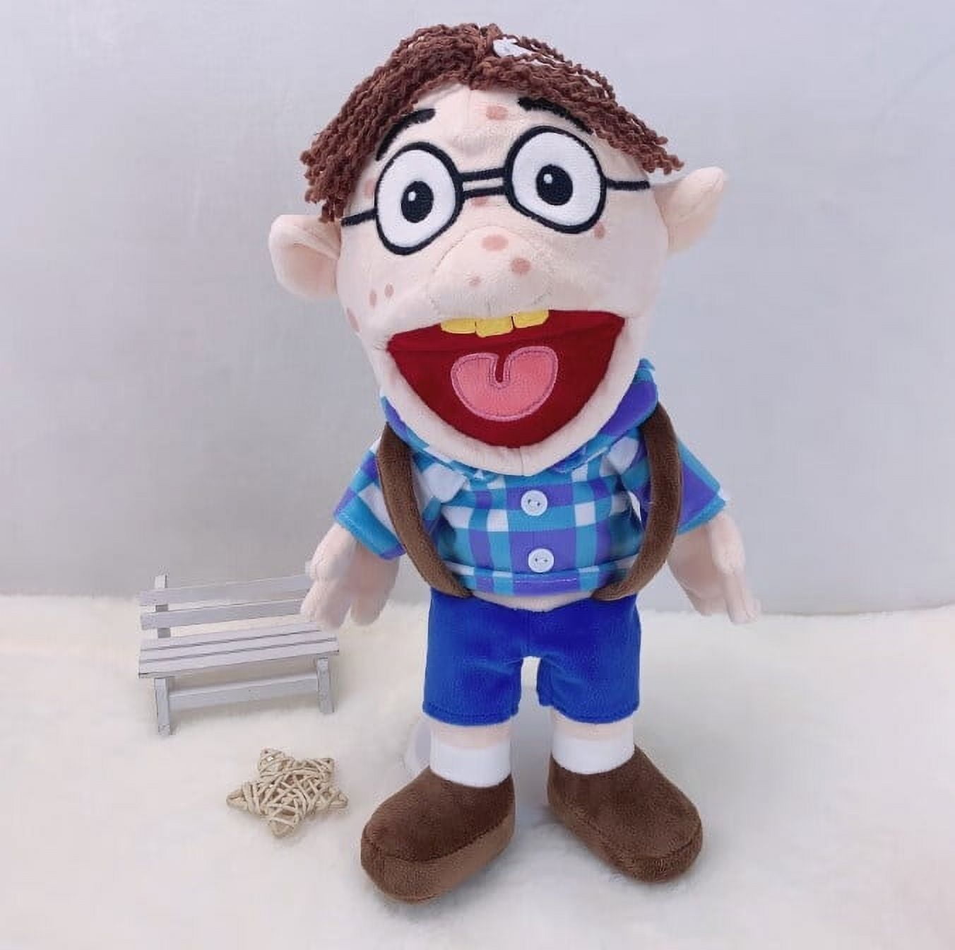 Jeffy Hand Puppet Jeffy Hand Puppet Plush Children Soft Doll Talk Show ...