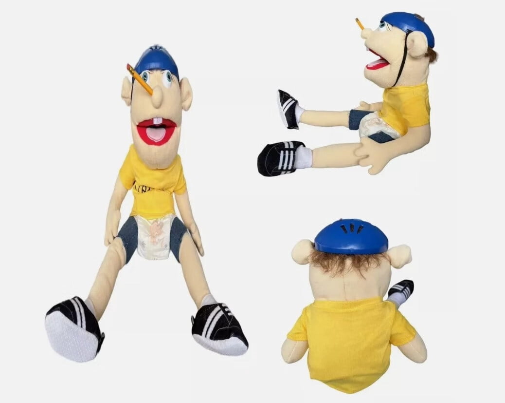 Jeffy Hand Puppet Plush Toy Childrens Plushie - Walmart.com