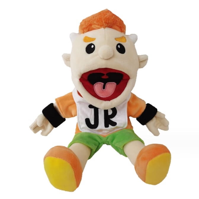 Jeffy Hand Puppet Plush toy stuffed cartoon soft doll 40 CM Children's ...