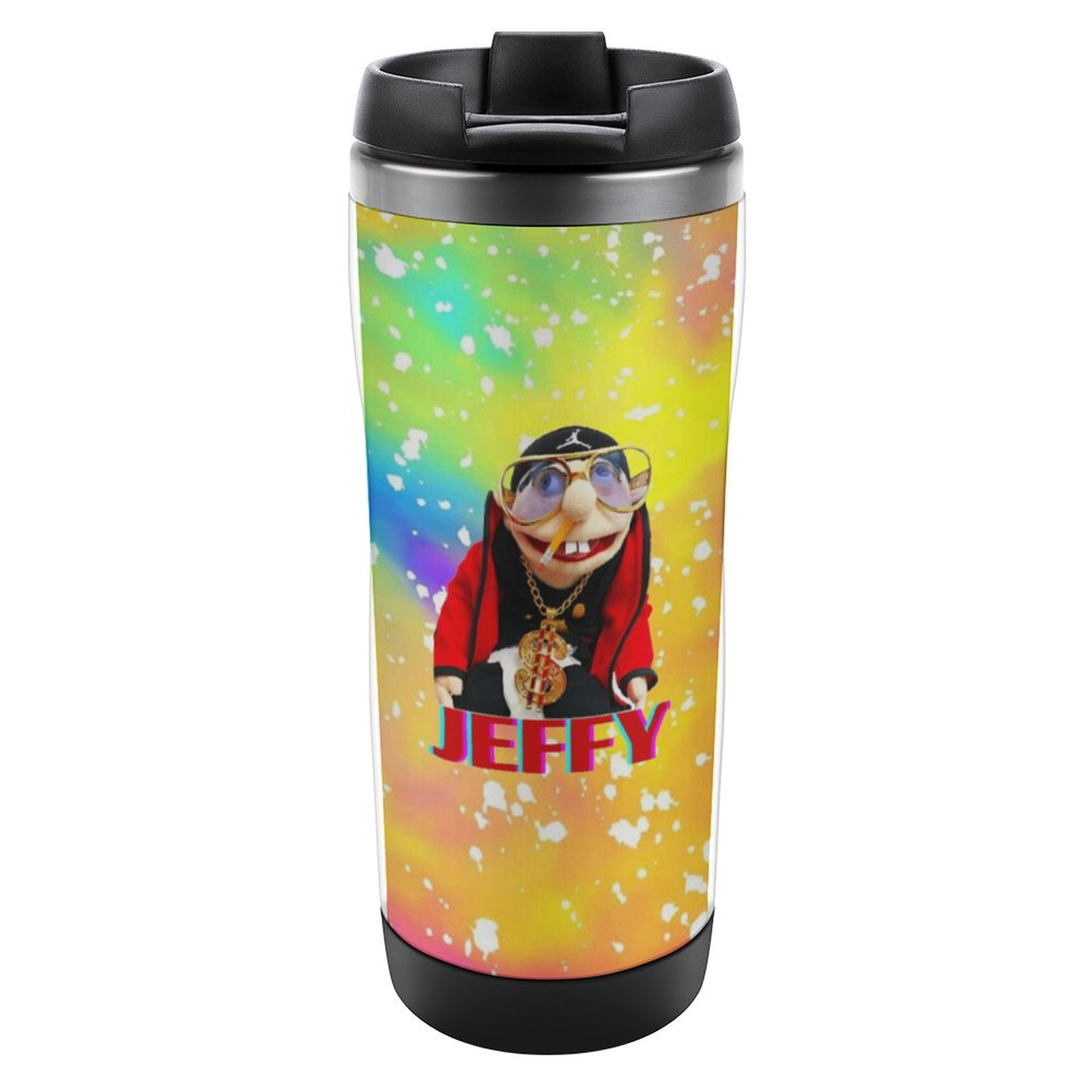 Jeffy And Mario 14 Fl Oz Stainless Steel Vacuum Insulated Double Wall ...