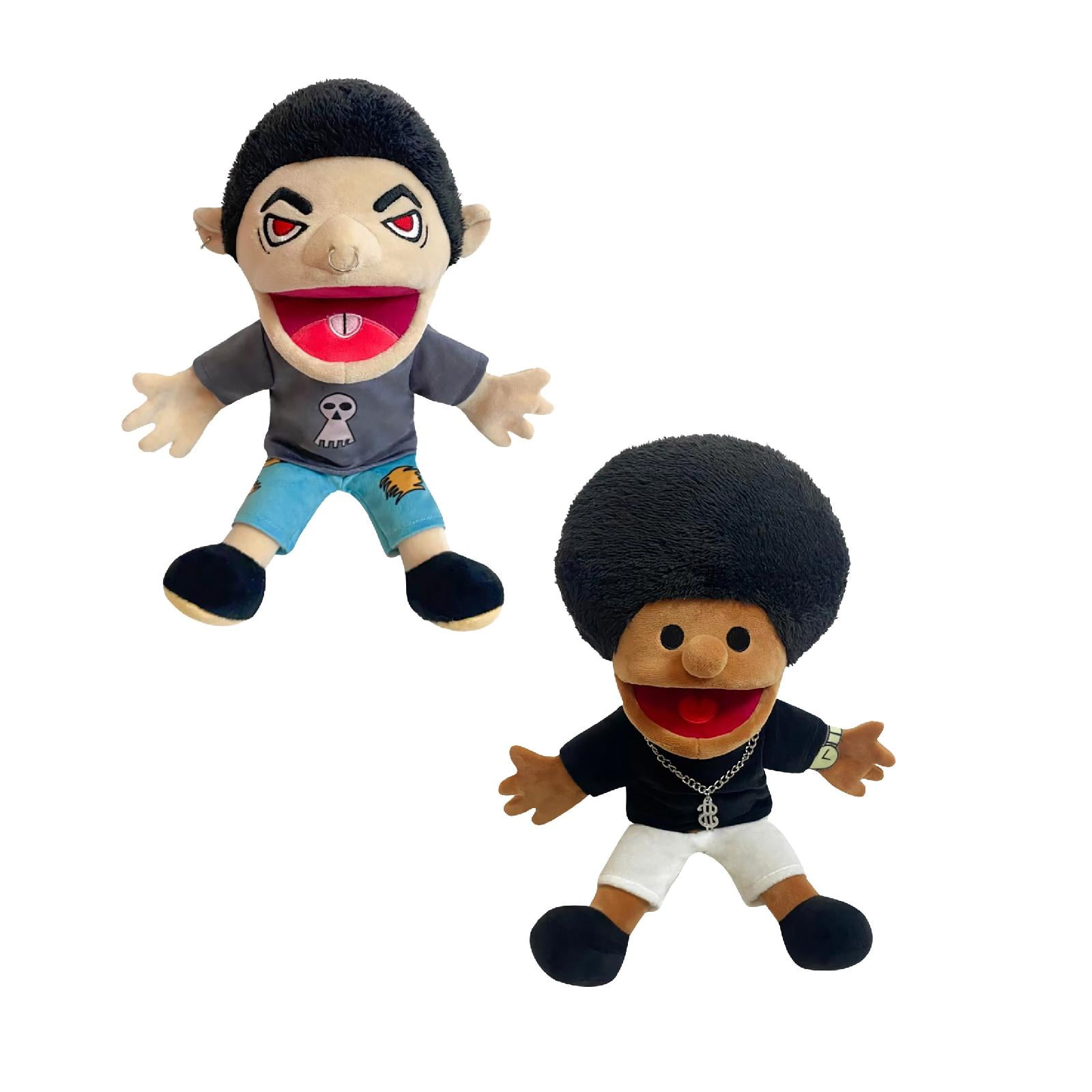 Jeffy Plush Puppet,Billy Jeffy+Rapper Lil T,Puppets for Kids Gift for ...