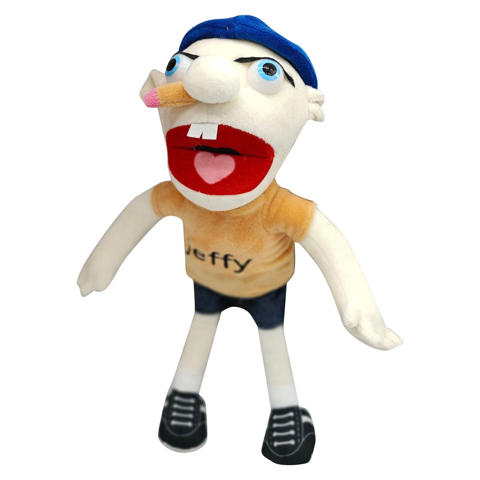 Jeffy Plush Toy Hand Puppet Jeffy Cartoon Fun Parent Child Games Family ...