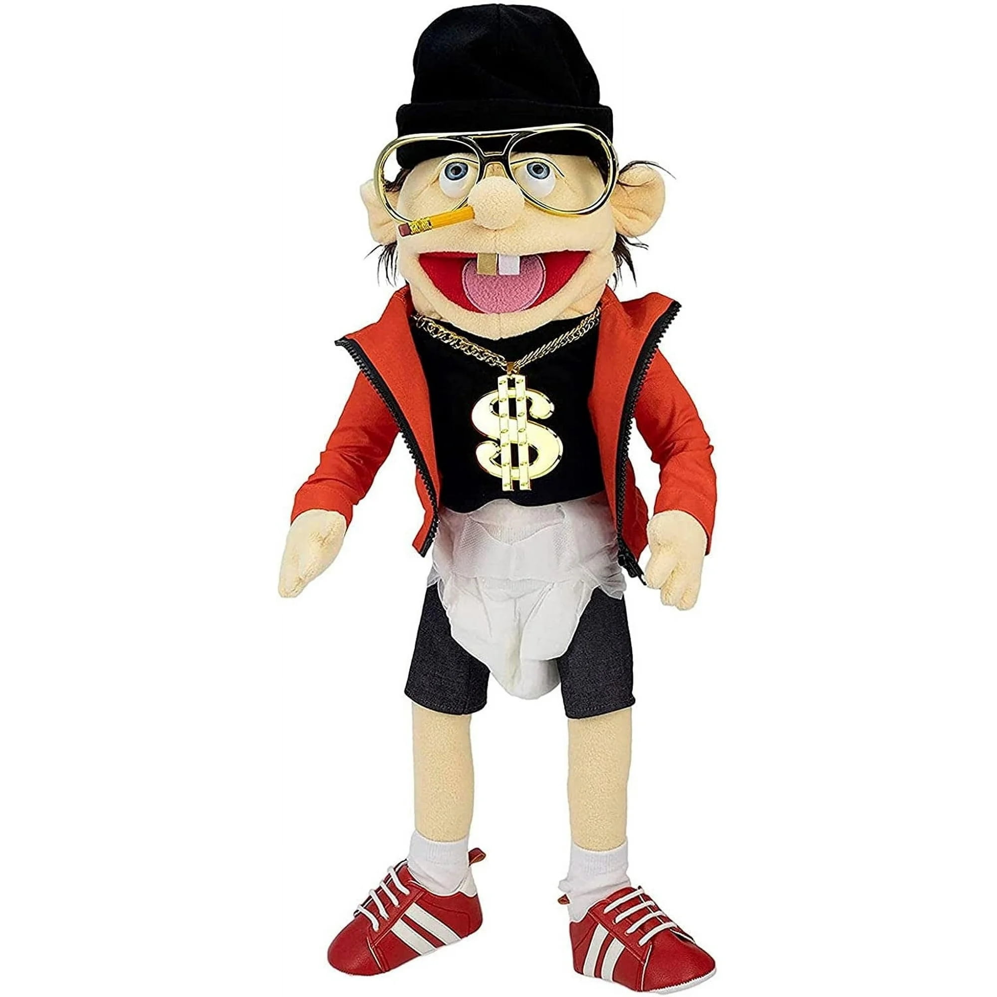 Jeffy Puppert Doll Plush Toys Puppet Kids Gift Jeffy Puppets,23.5in ...