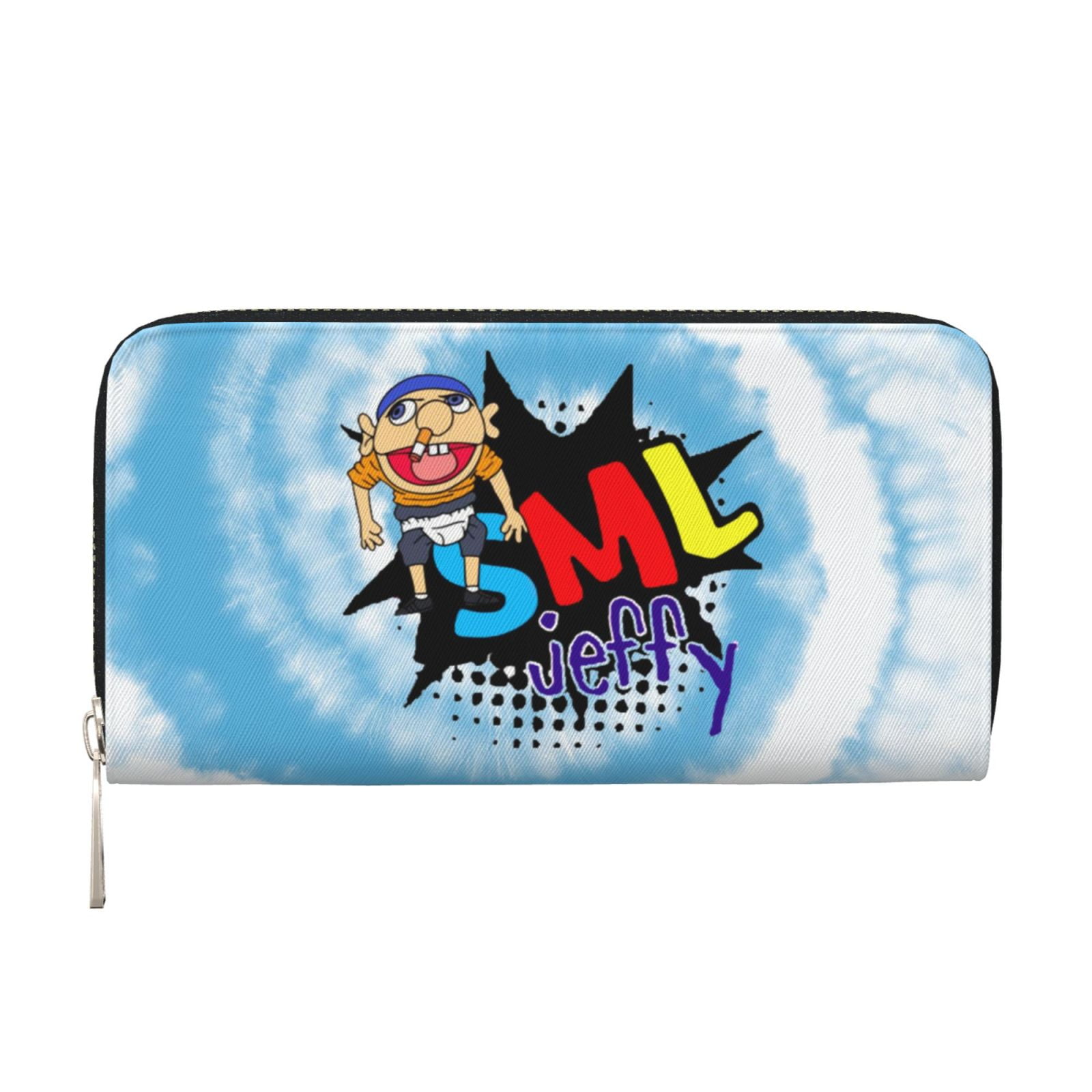 Jeffy Puppet SML Hand Wallet Card Bag Leather Long Wallet Handbag ...