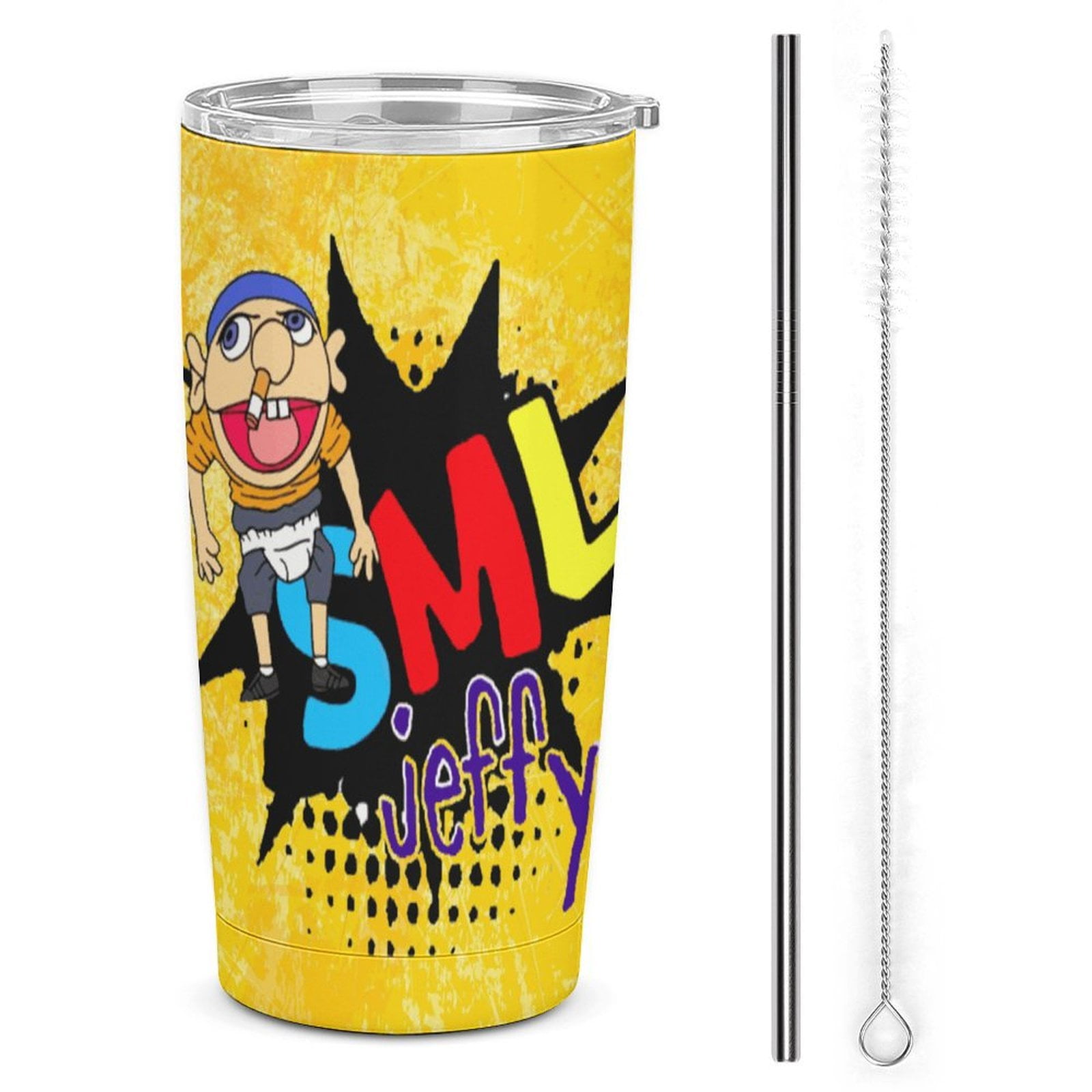 Jeffy Puppet SML Stainless Steel Car Cup Daily Thermal Vacuum ...